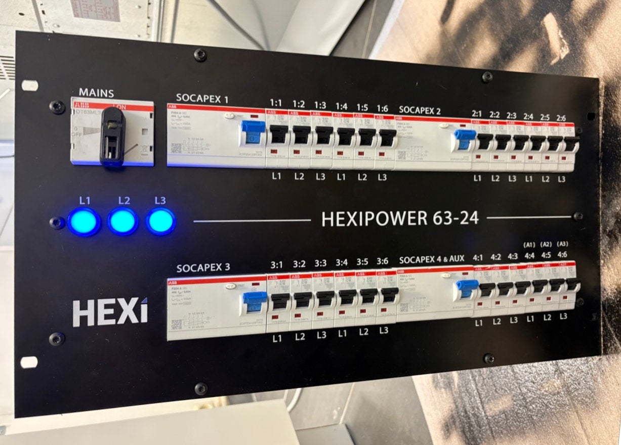 Hexipower PDU 63-24 Socapex - HEXI | Bellalite Black